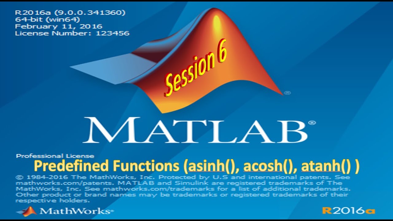 Session 6 Sheet1 Predefined Functions asinh Acosh Atanh Session 6 Sheet1 Predefined Functions asinh Acosh Atanh