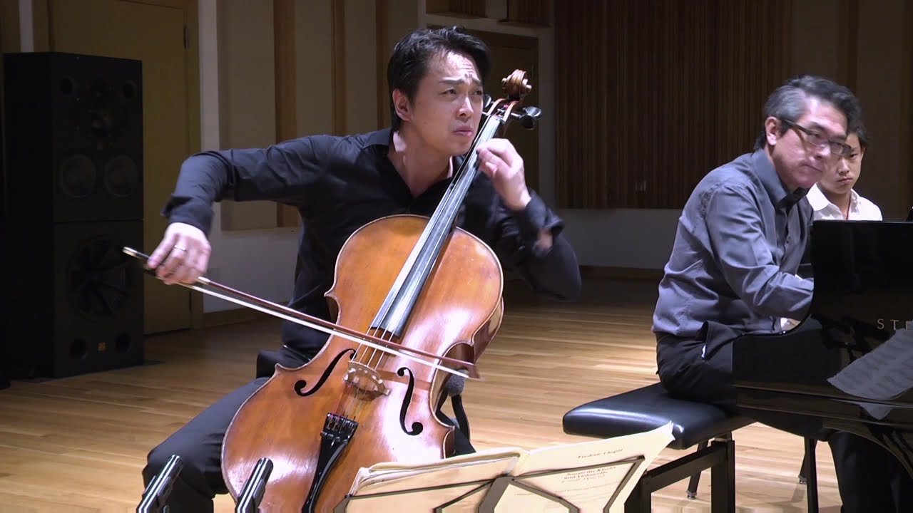 Chopin Cello Sonata Op.65 by Qin Li-Wei and Albert Tiu - YouTube