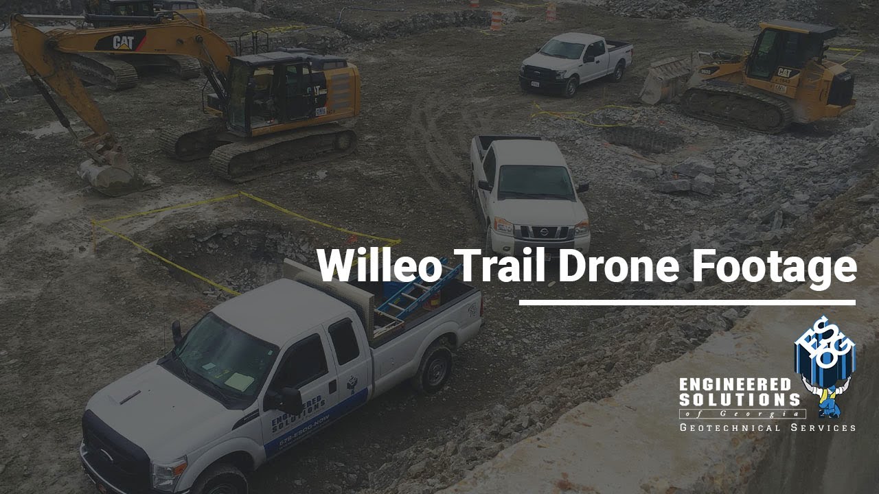Willeo Trail Drone Footage | Engineered Solutions of Georgia - YouTube
