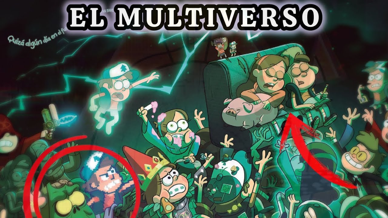 Los Dipper y Mabel del MULTIVERSO | EXPLICACIÓN de todas las VARIANTES ...