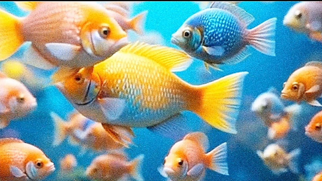 New Beautiful Coral Reef Fish, Relaxing Ocean Fish, & Stunning Aquarium ...