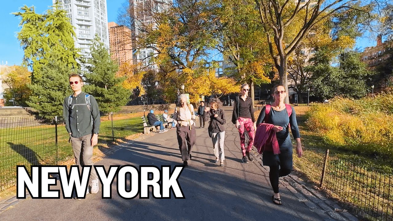 New York City 🗽🍁 [4K] - Experience Manhattan! Exploring the city! - YouTube