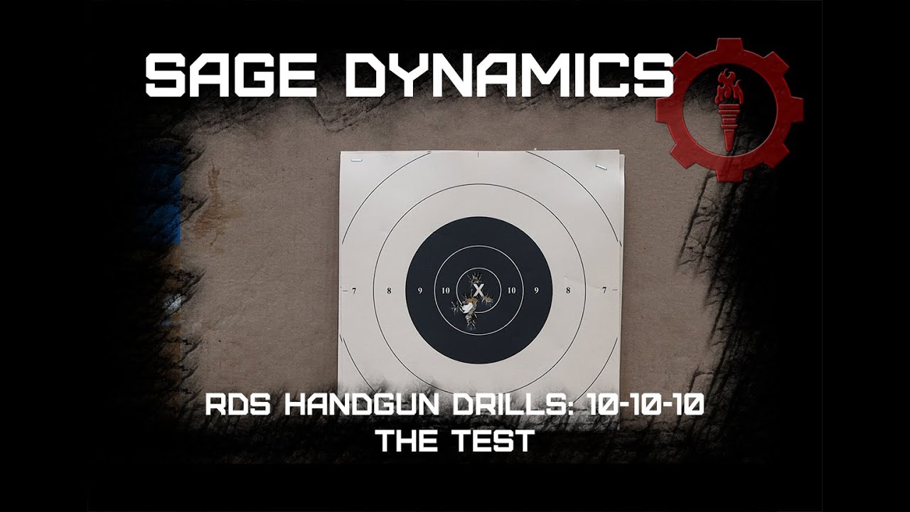RDS Handgun Drills: The 10 10 10 - YouTube