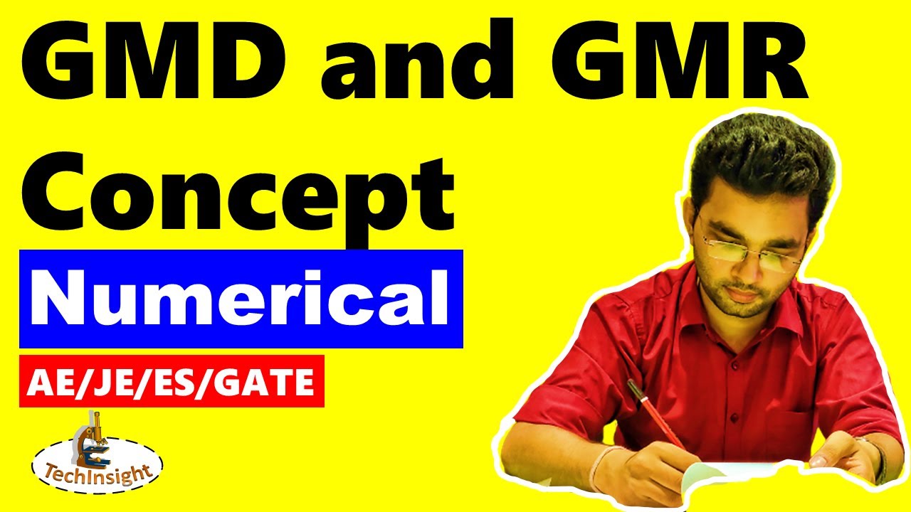 GMD and GMR Numerical Calculation | Concept for MCQs | AE/JE Exam ...