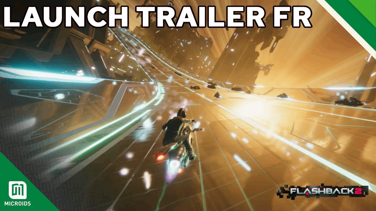 Flashback 2 – Launch Trailer FR – Paul Cuisset & Microids Lyon/Paris - YouTube