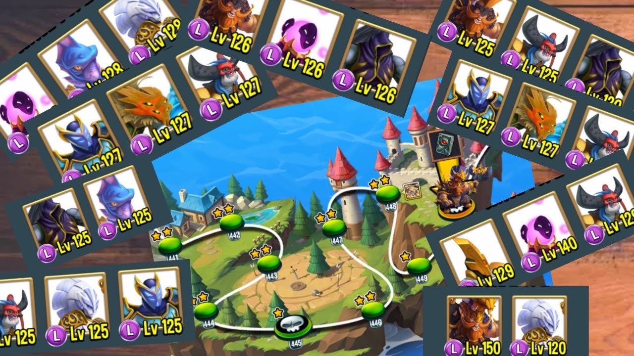 Monster Legends - Battles Against Nemesis Monsters - YouTube