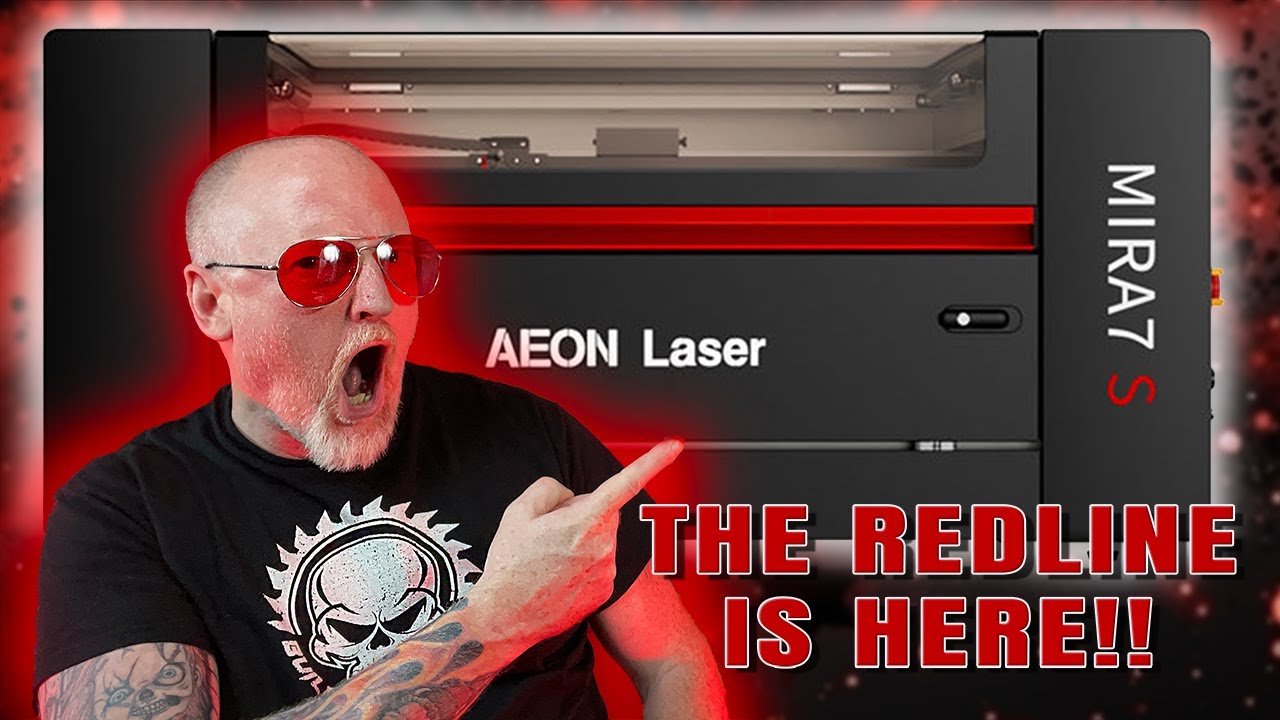 The NEW Aeon Laser REDLINE Series Premiered at ISA Expo 2024 - YouTube