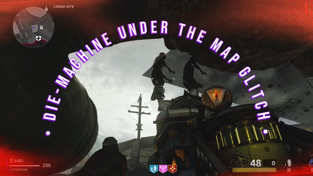 Call of Duty Black Ops Cold War Zombies (Die Machine - Under the map ...