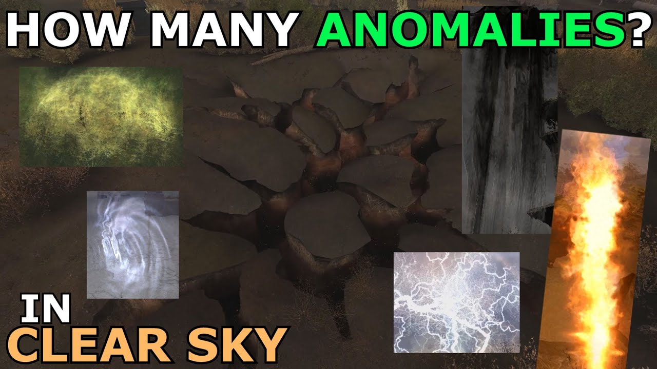 How Many Anomalies Are In S.T.A.L.K.E.R.: Clear Sky? - YouTube