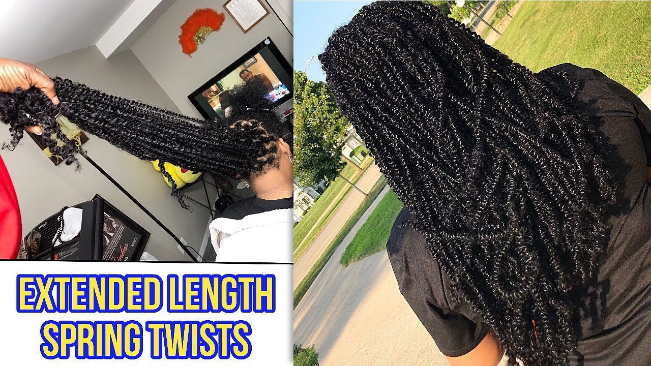 HOW TO - SUPER LONG SPRING TWISTS TUTORIAL - YouTube