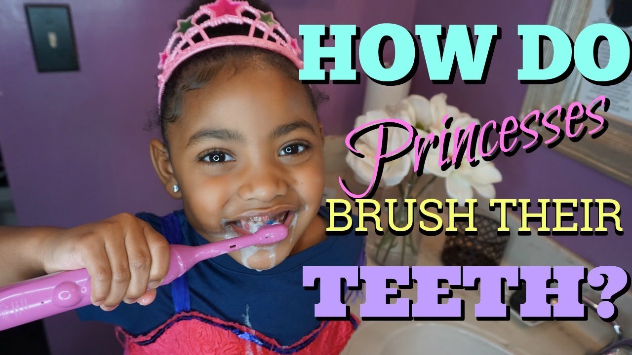 HOW DO PRINCESSES BRUSH THEIR TEETH? | LEARNING VIDEOS FOR KIDS - YouTube