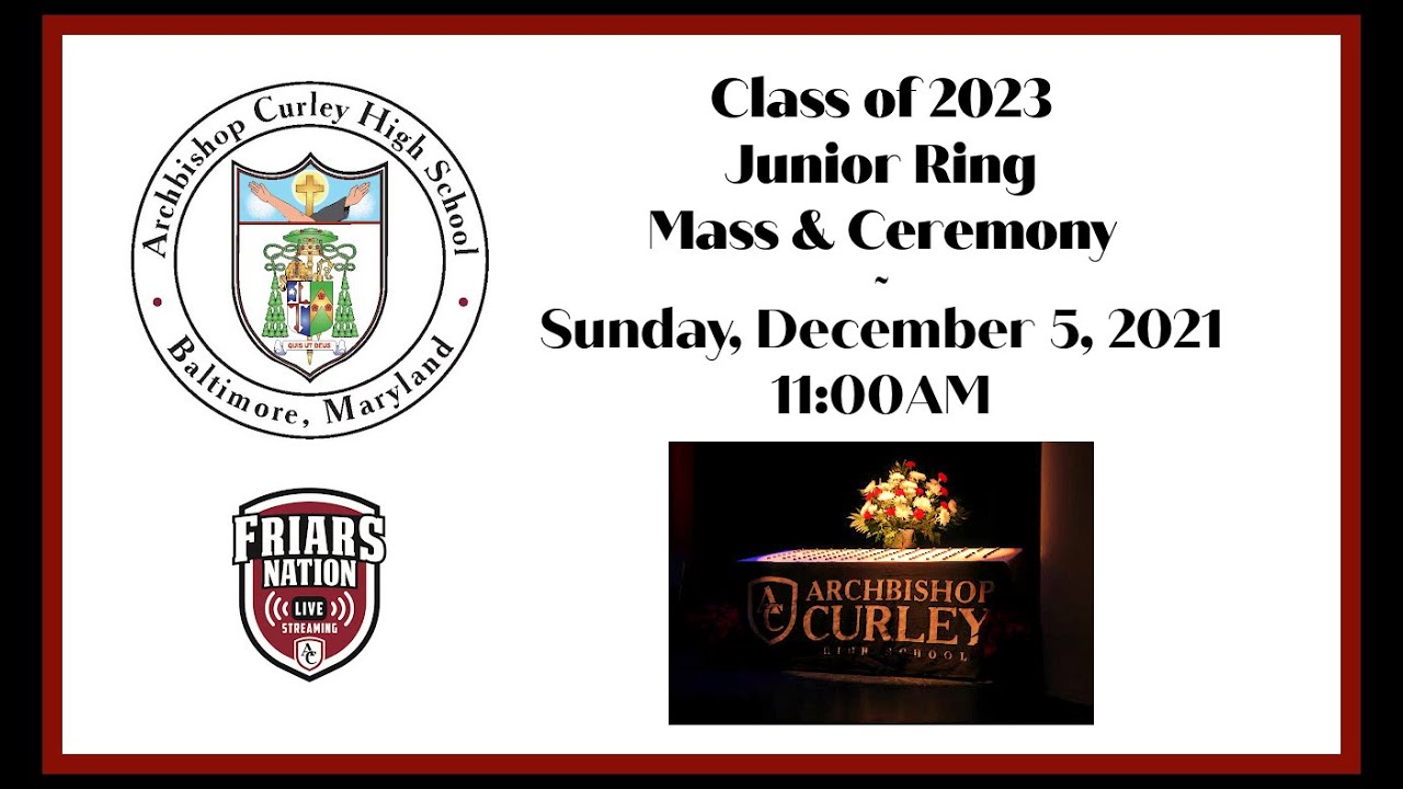 Junior Ring Mass & Ceremony - YouTube