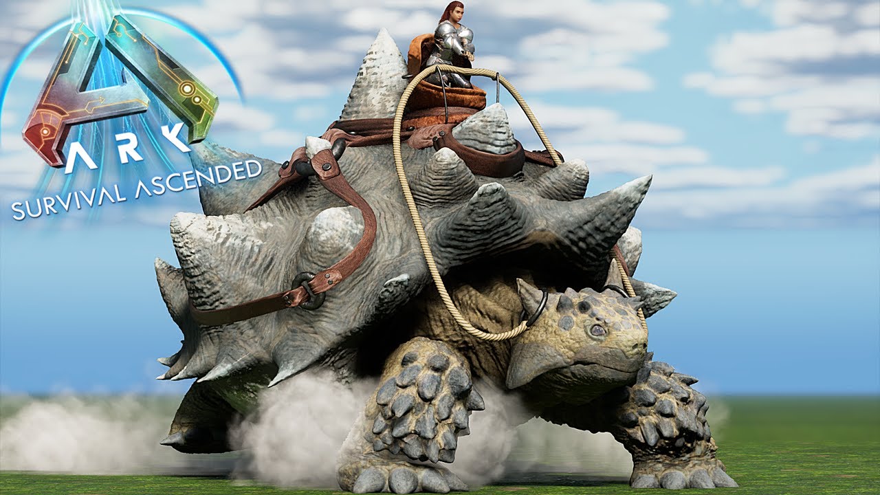 NUEVO MEIOLANIA EN ARK: SURVIVAL ASCENDED | PlayiNkZ - YouTube