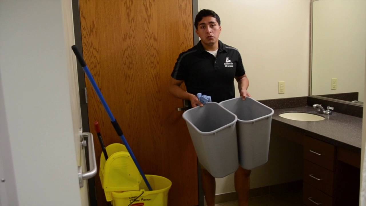 Bathroom (Eagle Hall Cleaning Video) - YouTube