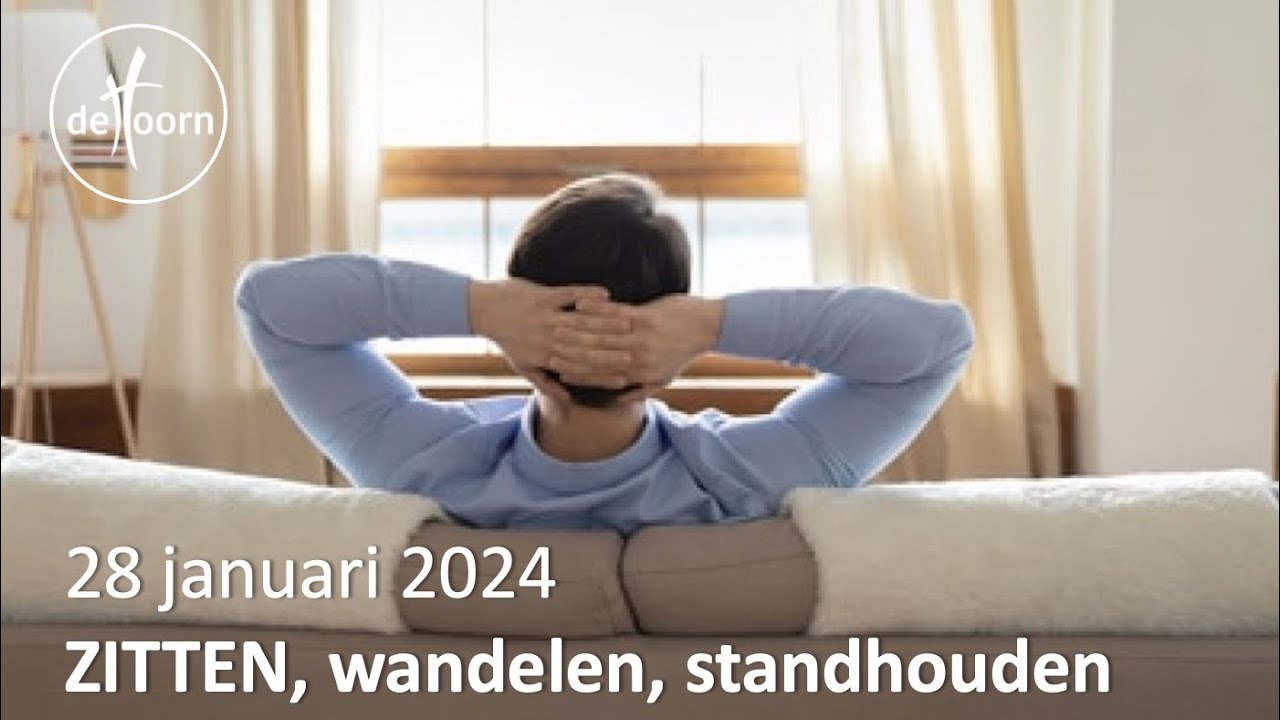 ZITTEN, wandelen, standhouden - YouTube