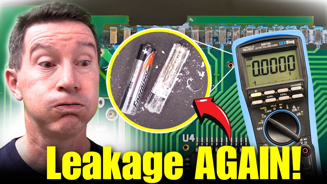 EEVblog 1670 - BM786 Multimeter BATTERY LEAKAGE REPAIR + GIVEAWAY - YouTube