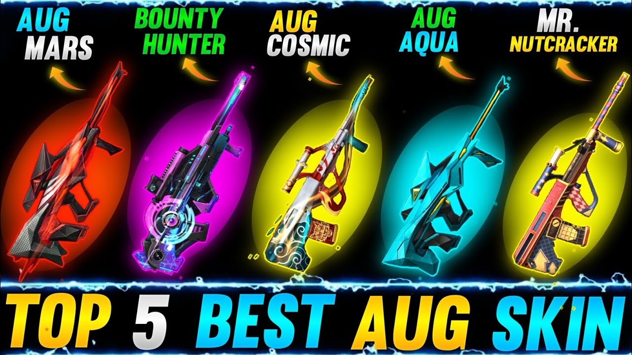 BEST AUG SKIN IN FREE FIRE | INCUBATOR BEST SKIN | INCUBATOR BEST AUG ...