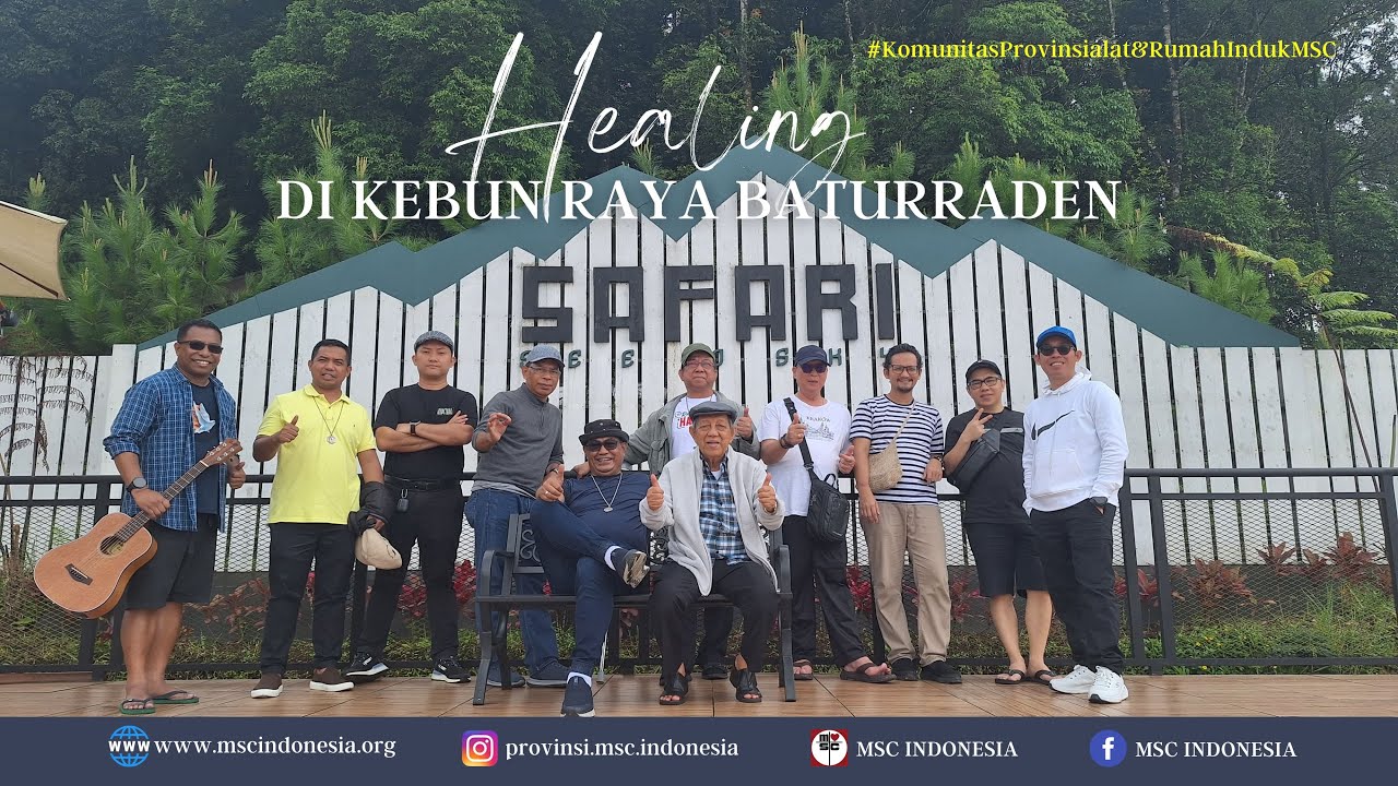 HEALING DI KEBUN RAYA BATURRADEN - YouTube