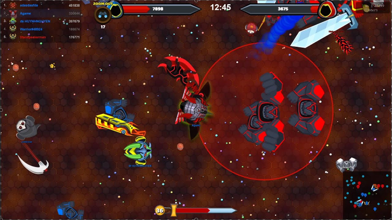 Evowars.io - Unlocked Evolution All Level 37/37 - YouTube