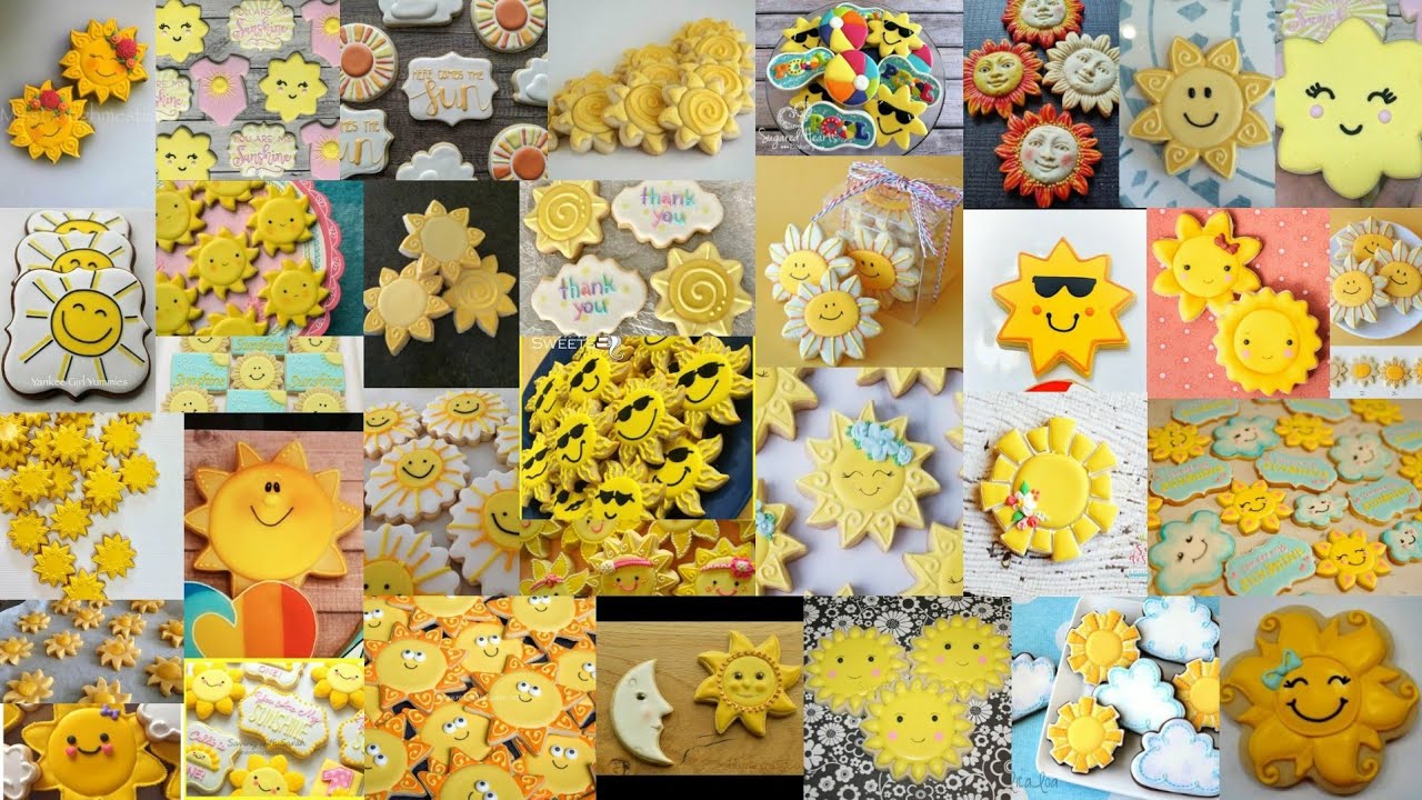 Sun cookies /tasty /yummy /delicious /best and very nice sun cookies - YouTube