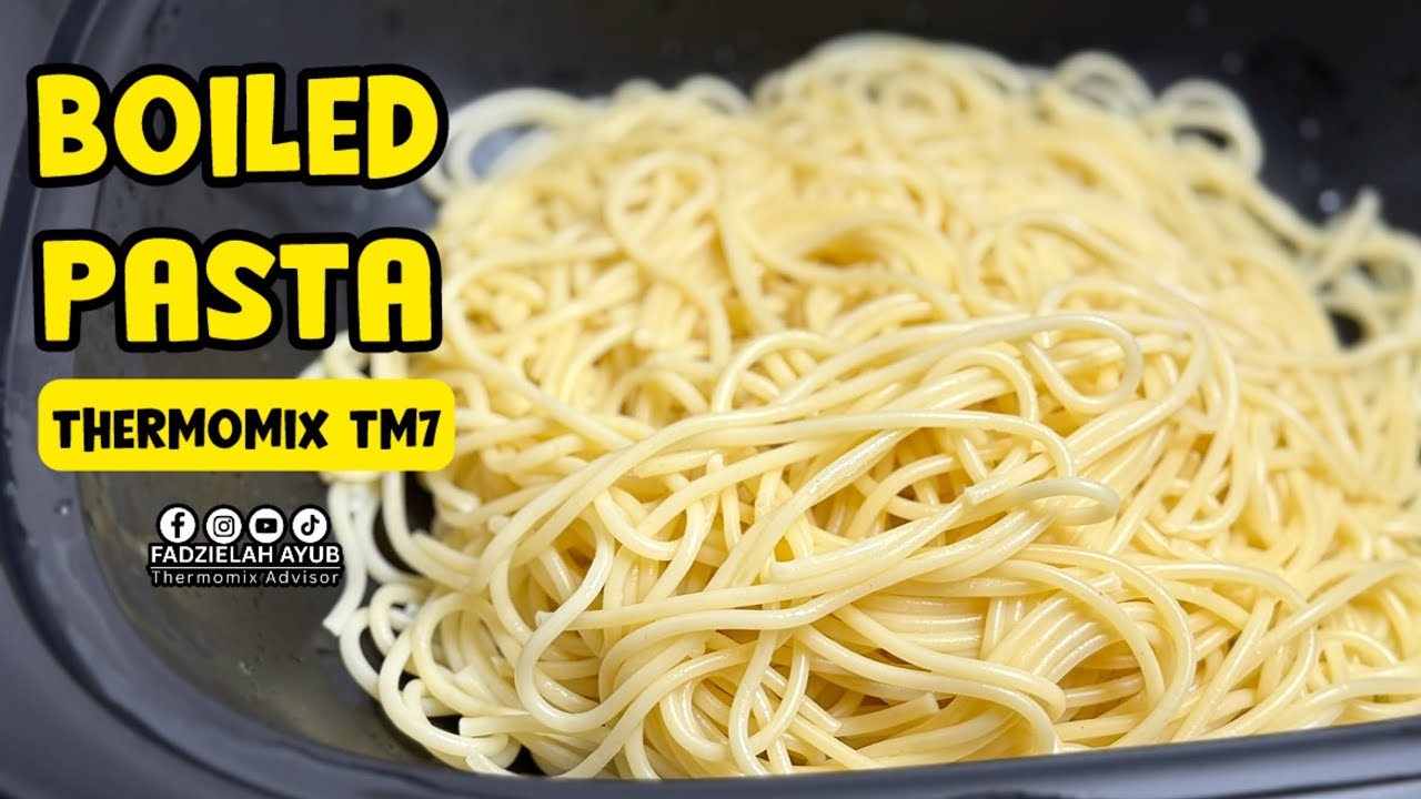 TM7: CARA REBUS PASTA | BOILED LONG PASTA THERMOMIX - YouTube