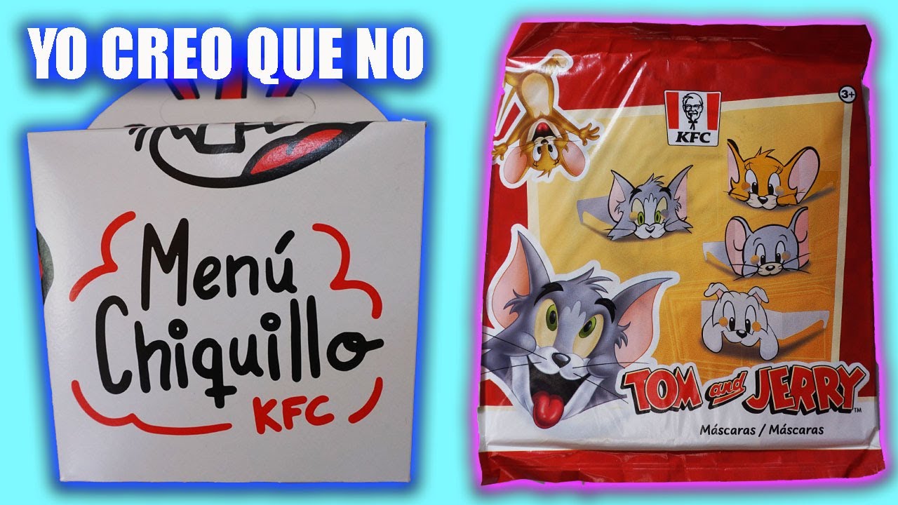 Nueva Colección Gafas Tom and Jerry en el Menú Chiquillo de KFC y unos ...