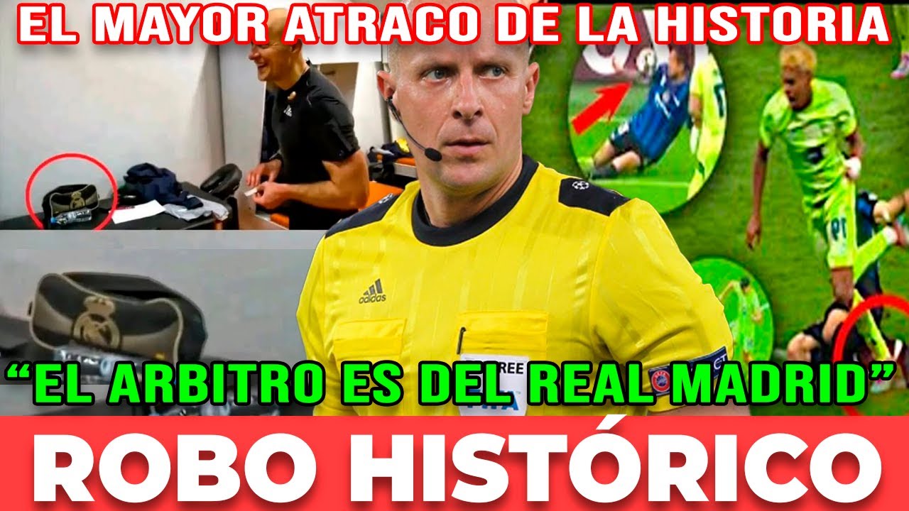 💥 EL BARÇA SUFRE EL MAYOR ROBO DE LA HISTORIA! ESCANDOLO EN CHAMPIONS ...