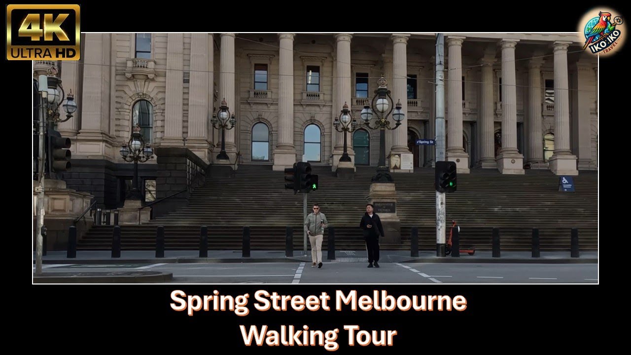 🟡 MELBOURNE SPRING STREET - Australia - 4K - Walking Tour - YouTube