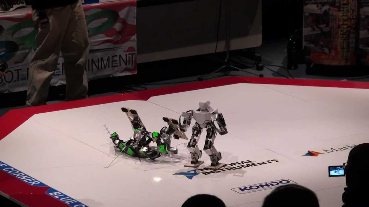 ROBO-ONE 19th G・サアガ 大技 - YouTube