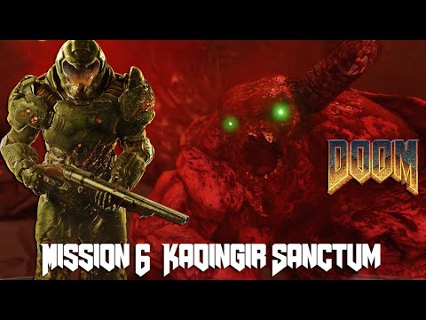 DOOM - Mission 6 - Kadingir Sanctum - All Secrets, Classic Map Locations, and Elite Guards - YouTube