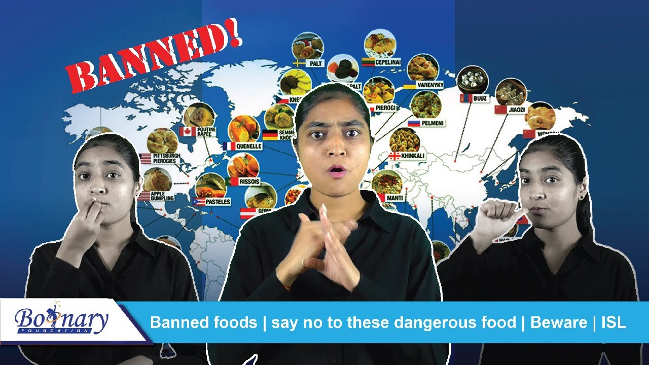 Banned foods | say no to these dangerous food | Beware | ISL. - YouTube