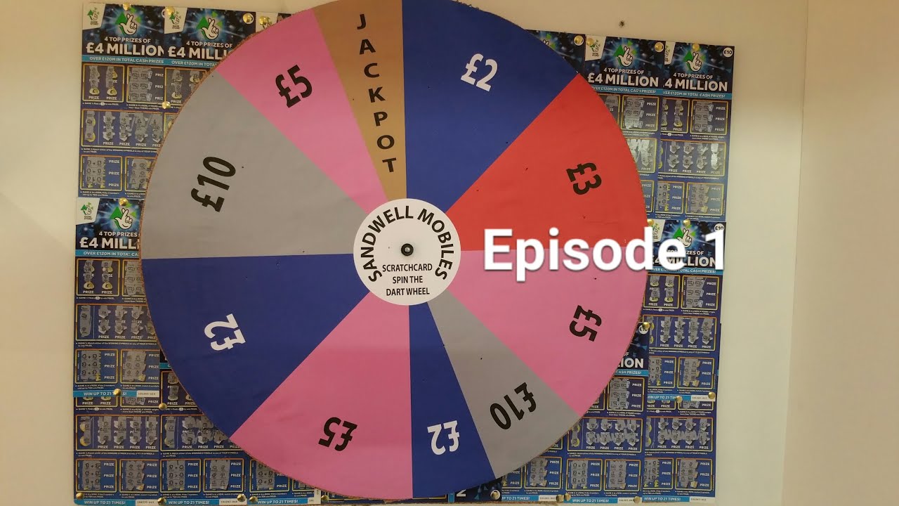 Scratchcard Spin the dart wheel Episode 1 - YouTube