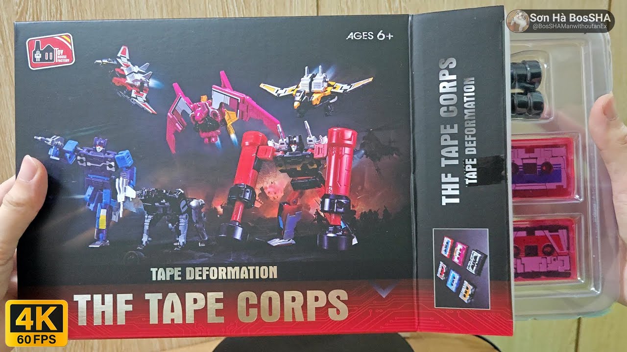 UNBOXING THF01P6 - Decepticon Mini Cassettes (G1) K.O Masterpiece MP13B ...