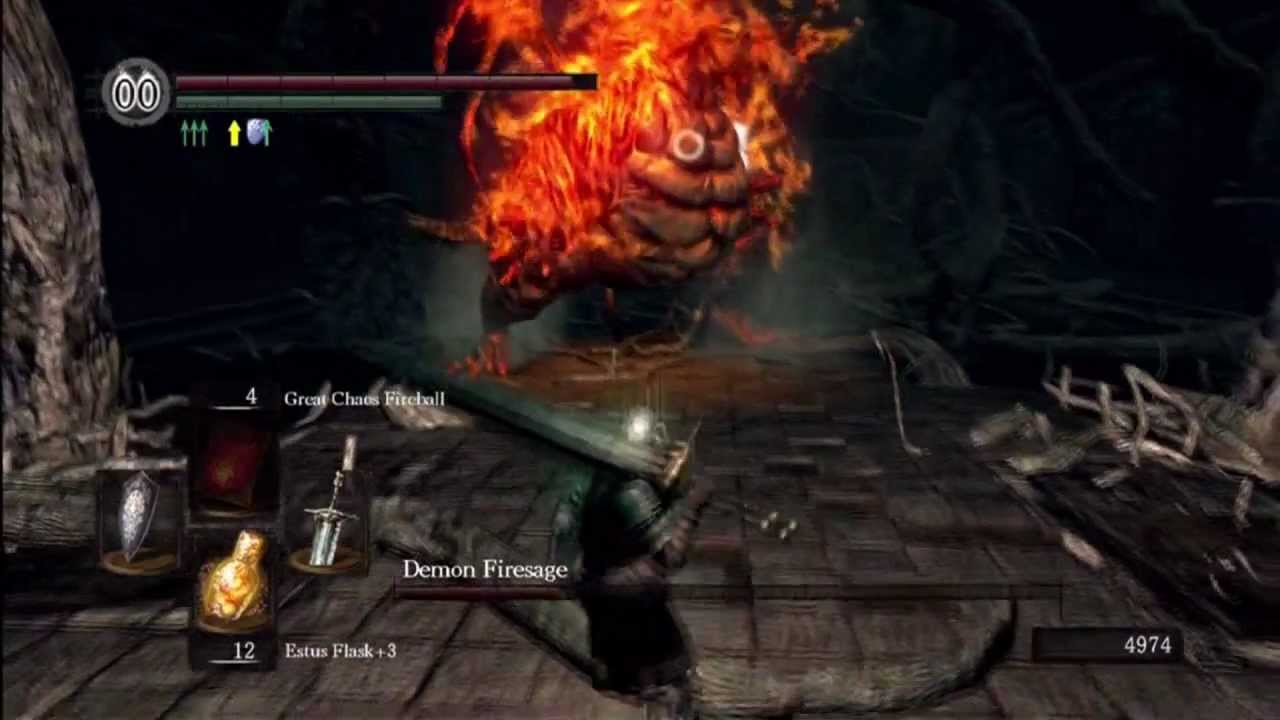 Dark Souls Demon Fire Sage - YouTube