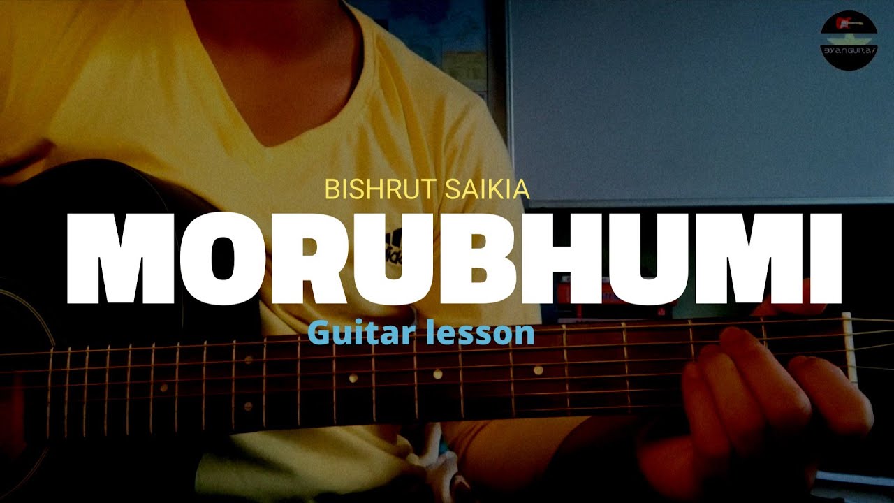 Morubhumi | Bishrut saikia | Guitar lesson | Cover #guitar # ...