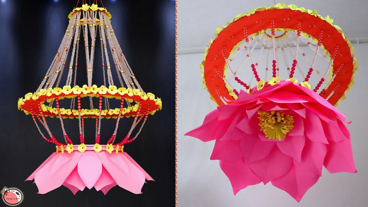 Best Paper Wall Hanging Room Decor Idea !!! Handmade Things - YouTube