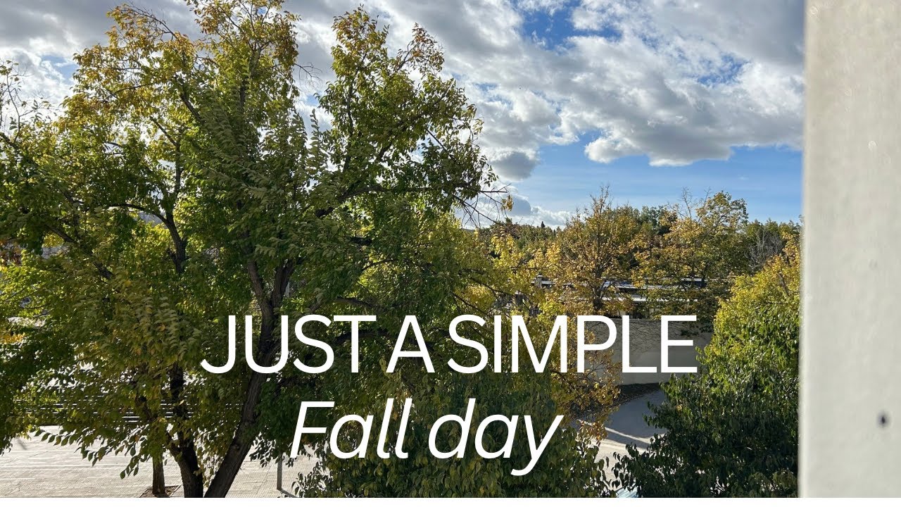 A Simple Fall Day with Me 🍁🍂🍄‍🟫🍁 - YouTube