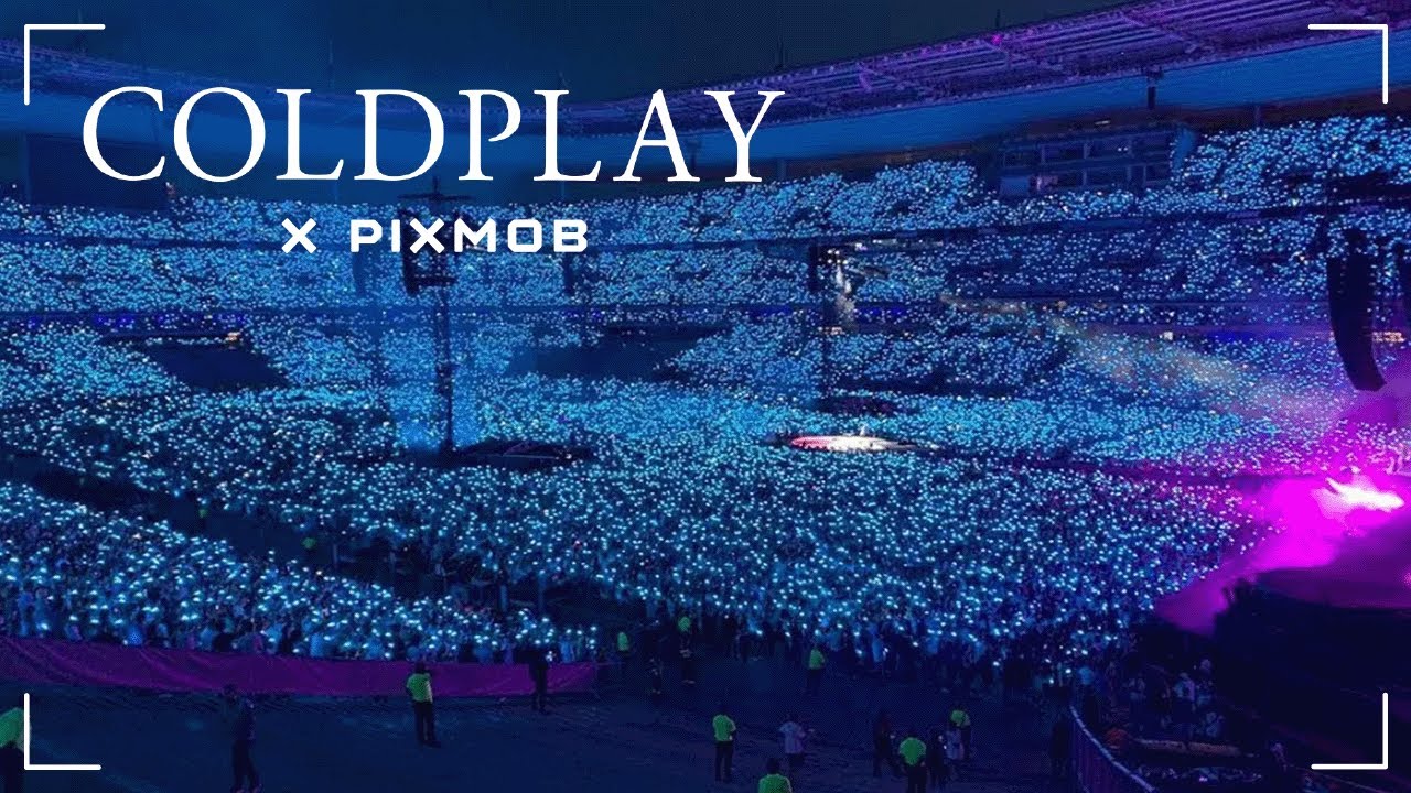 Coldplay x PixMob - YouTube