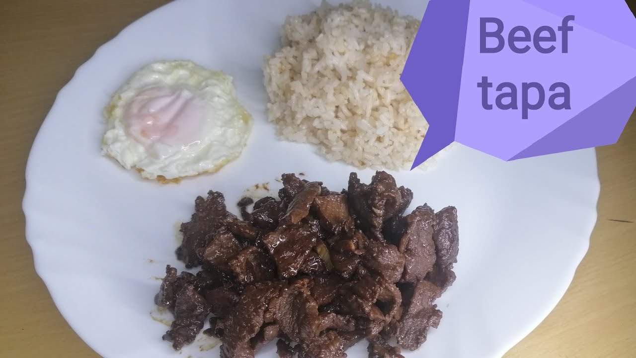 Beef tapa/homemade and simple recipe - YouTube