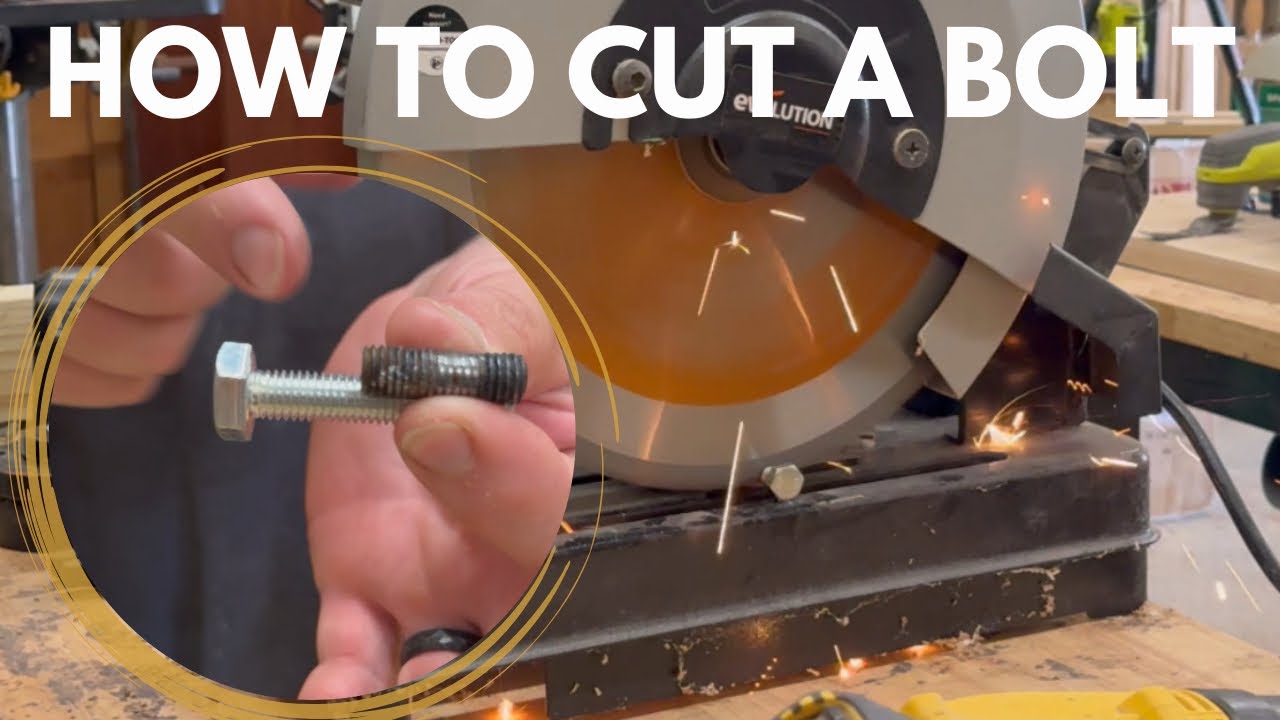 Slice Through Bolts Like Butter: Metal Cutting Chop Saw - YouTube