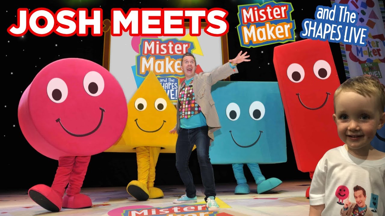 Josh Meets Mister Maker and The Shapes Live! - YouTube