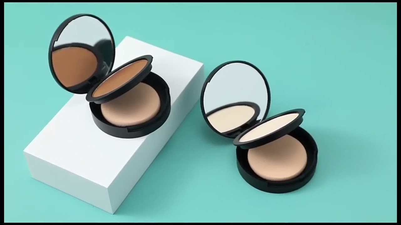 professional oil control full coverage face compact pressed powder ...