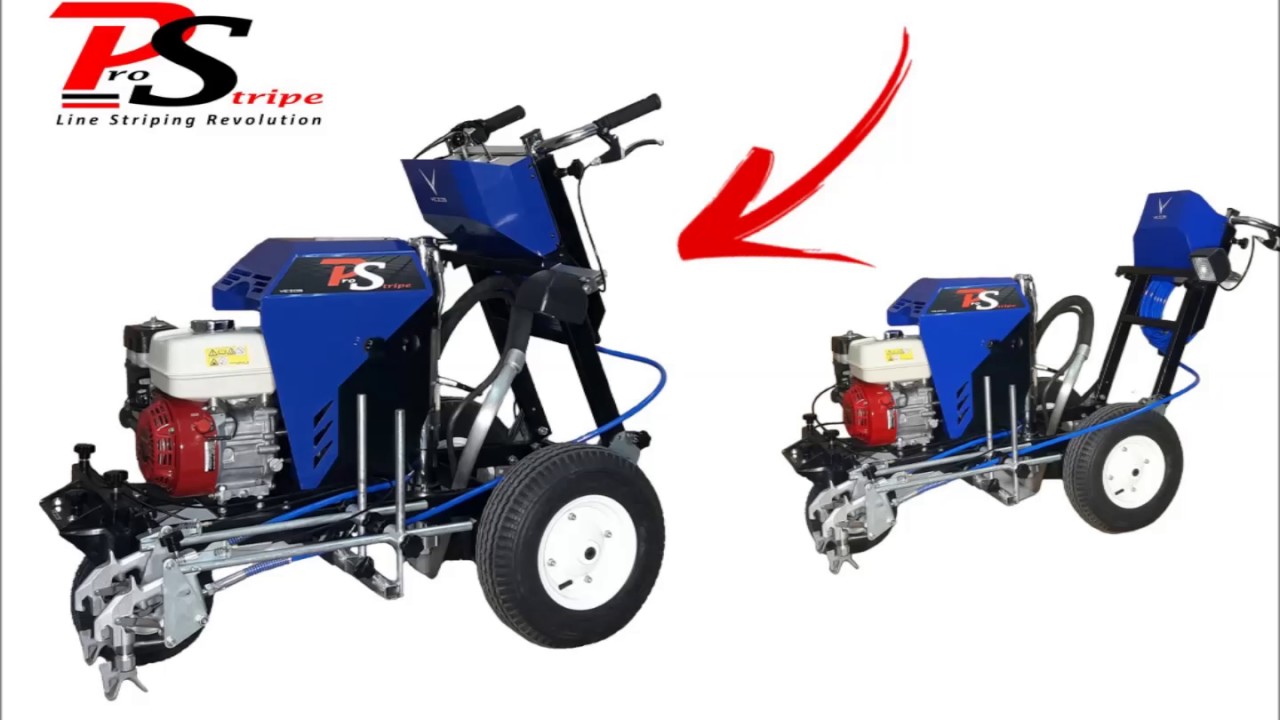 Line striper range ProStripe, hydraulic walk behind - self-propelled ...