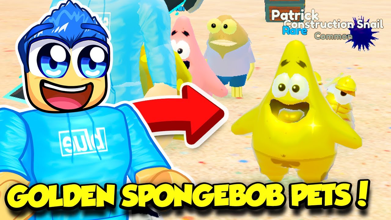 I Got INSANELY RARE GOLDEN BUDDIES In Spongebob Simulator!! - YouTube