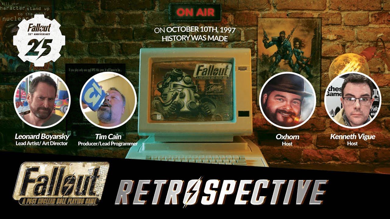 Fallout 25th Anniversary with Tim Cain, Leonard Boyarsky and Oxhorn ...