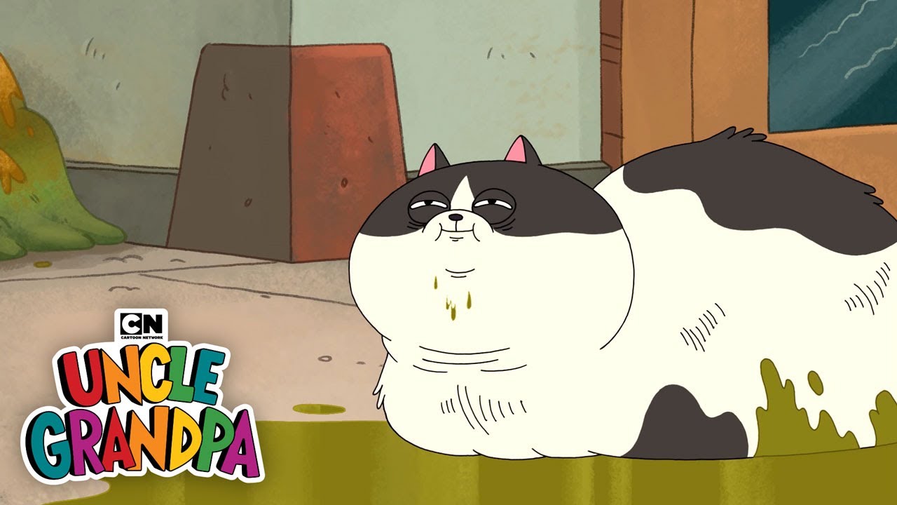 Trash Cat | Uncle Grandpa | Cartoon Network - YouTube
