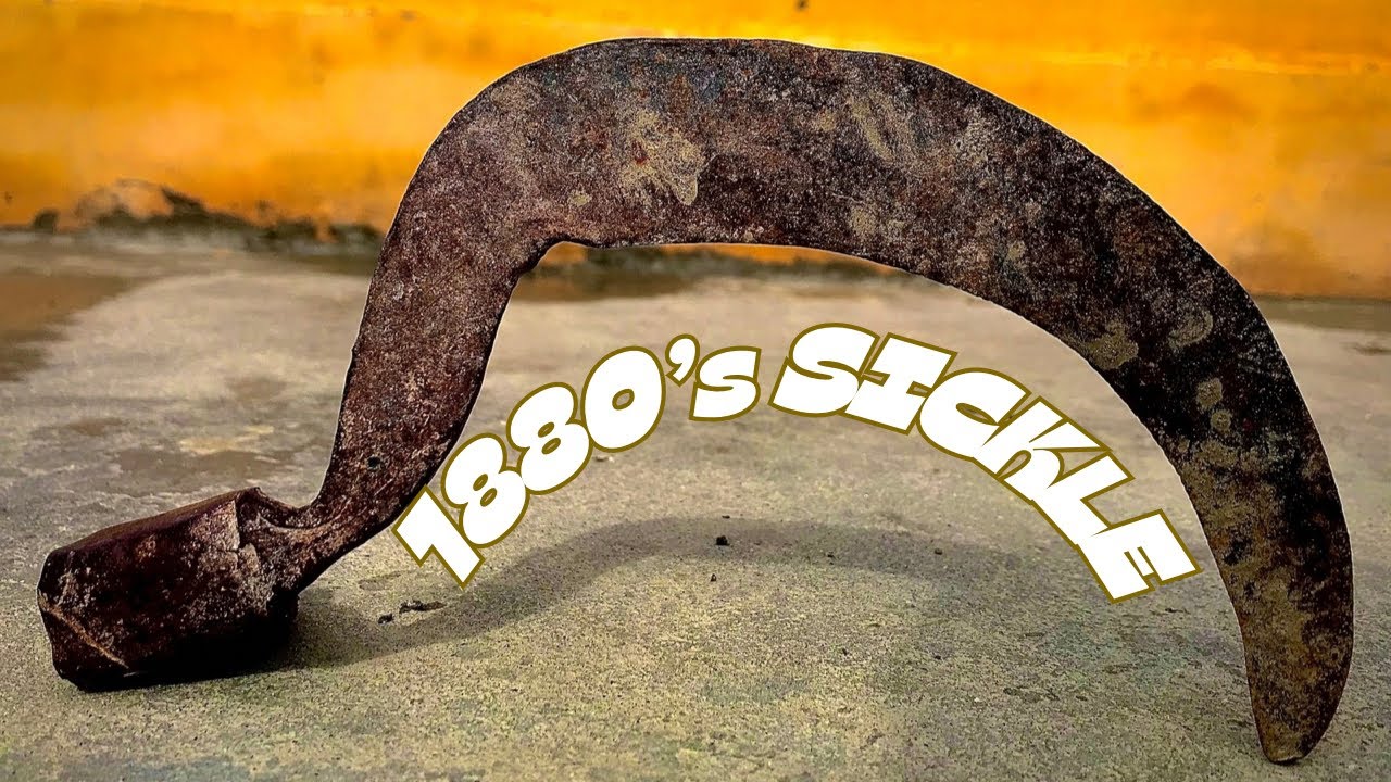 Old Sickle Restoration 🔥⚒️ | Blacksmith work - YouTube