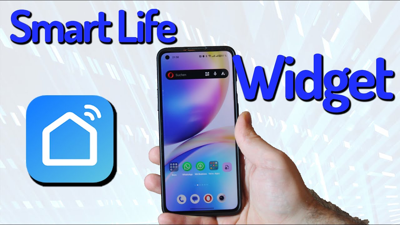 Smart Life App Widget einrichten - YouTube