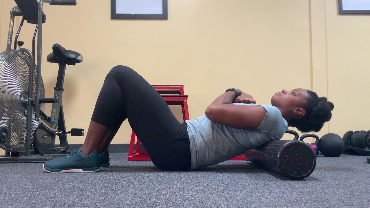 Thoracic mobs foam - YouTube