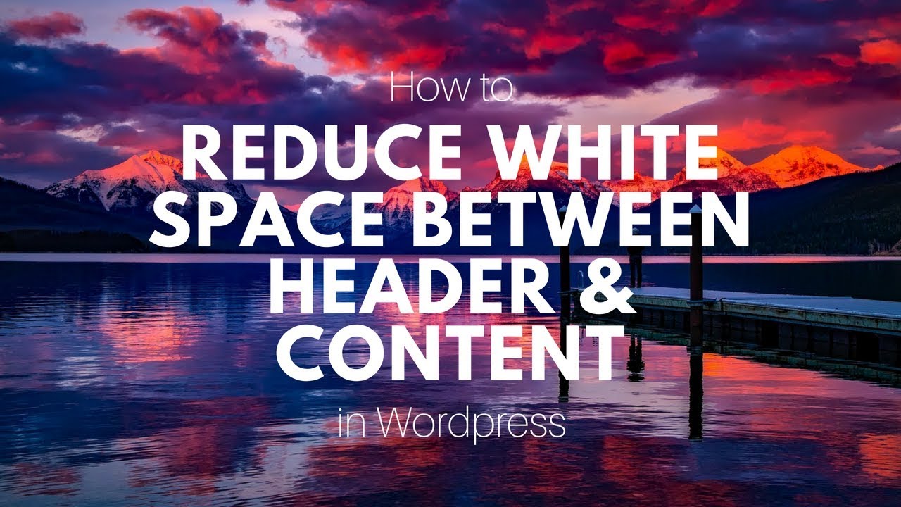 Solved How To Reduce Space Between Header And Text 9to5Science Solved How To Reduce Space Between Header And Text 9to5Science